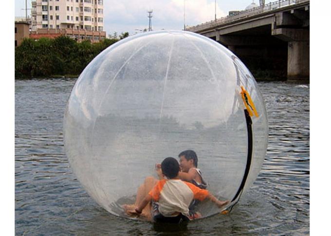 Exciting Inflatable Water Rolling Ball , Water Splash Ball For Adults N ...
